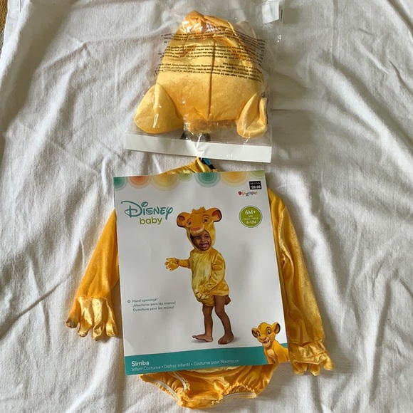 Disney | Costumes | Nwt Disney Baby Lion King Simba Costume | Poshmark